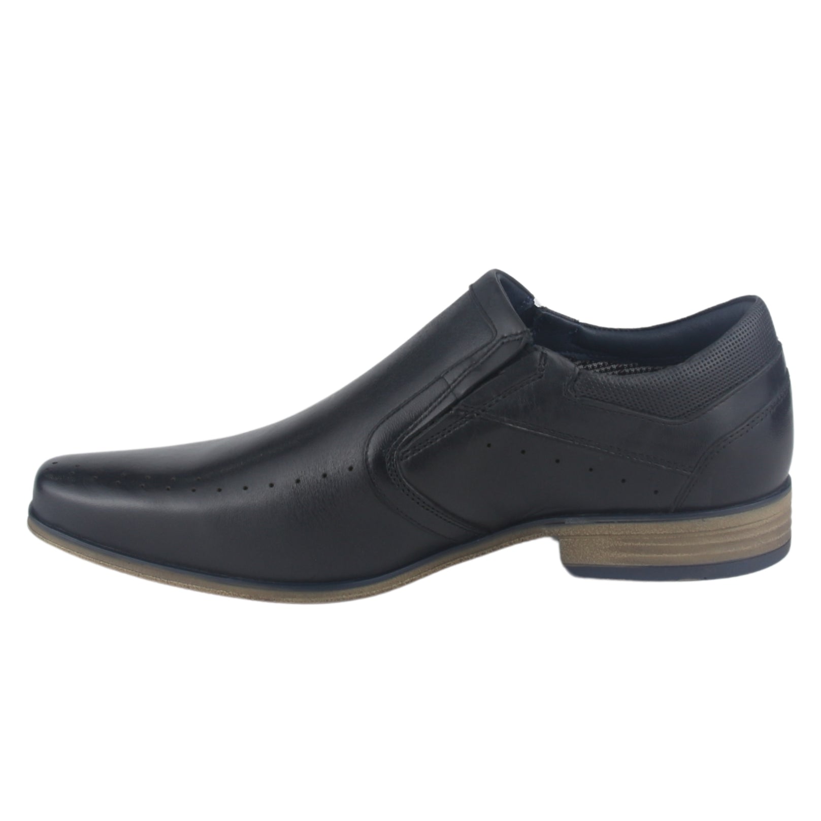 Zapato Ferracini Hombre 6072 Derby Negro Matte Casual