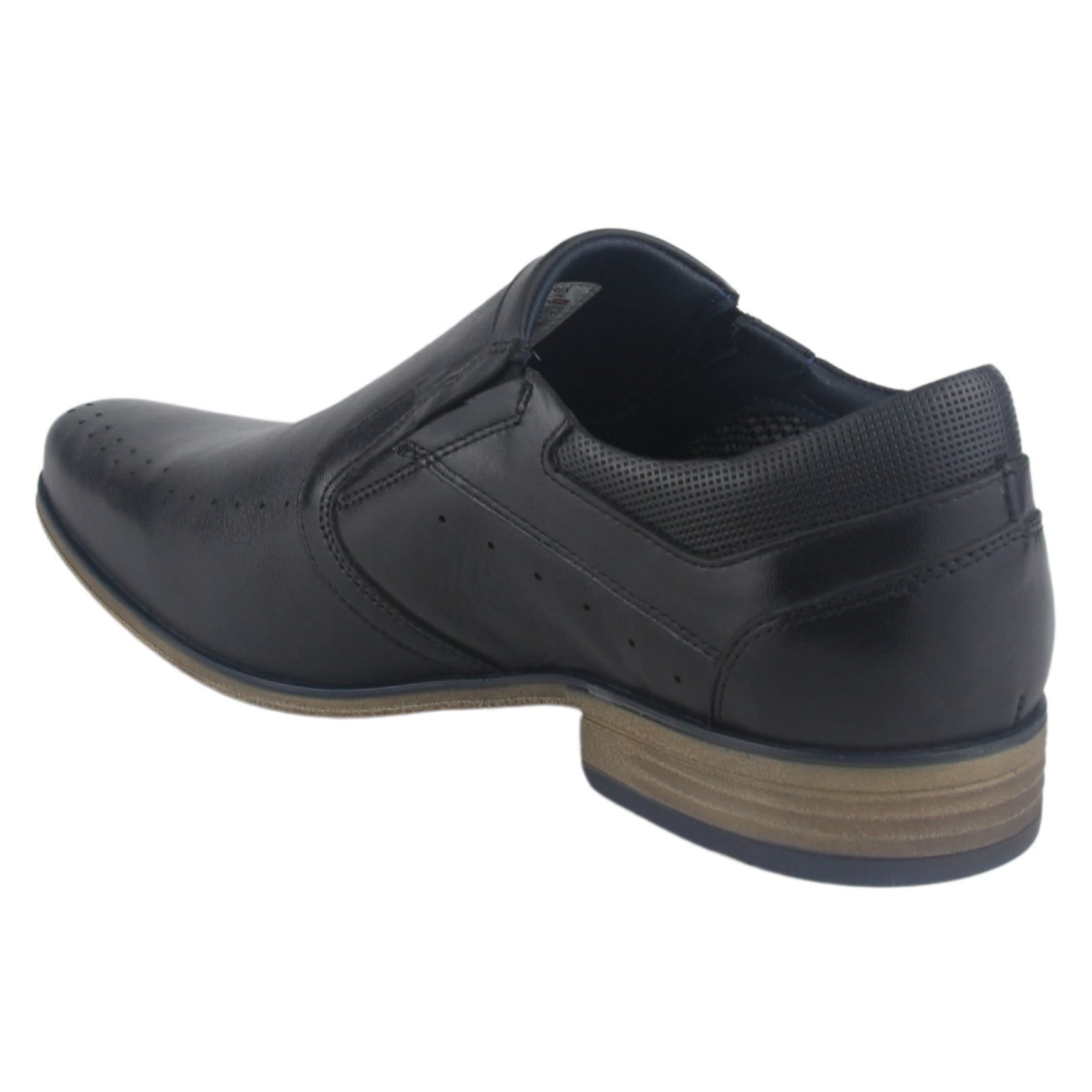 Zapato Ferracini Hombre 6072 Derby Negro Matte Casual