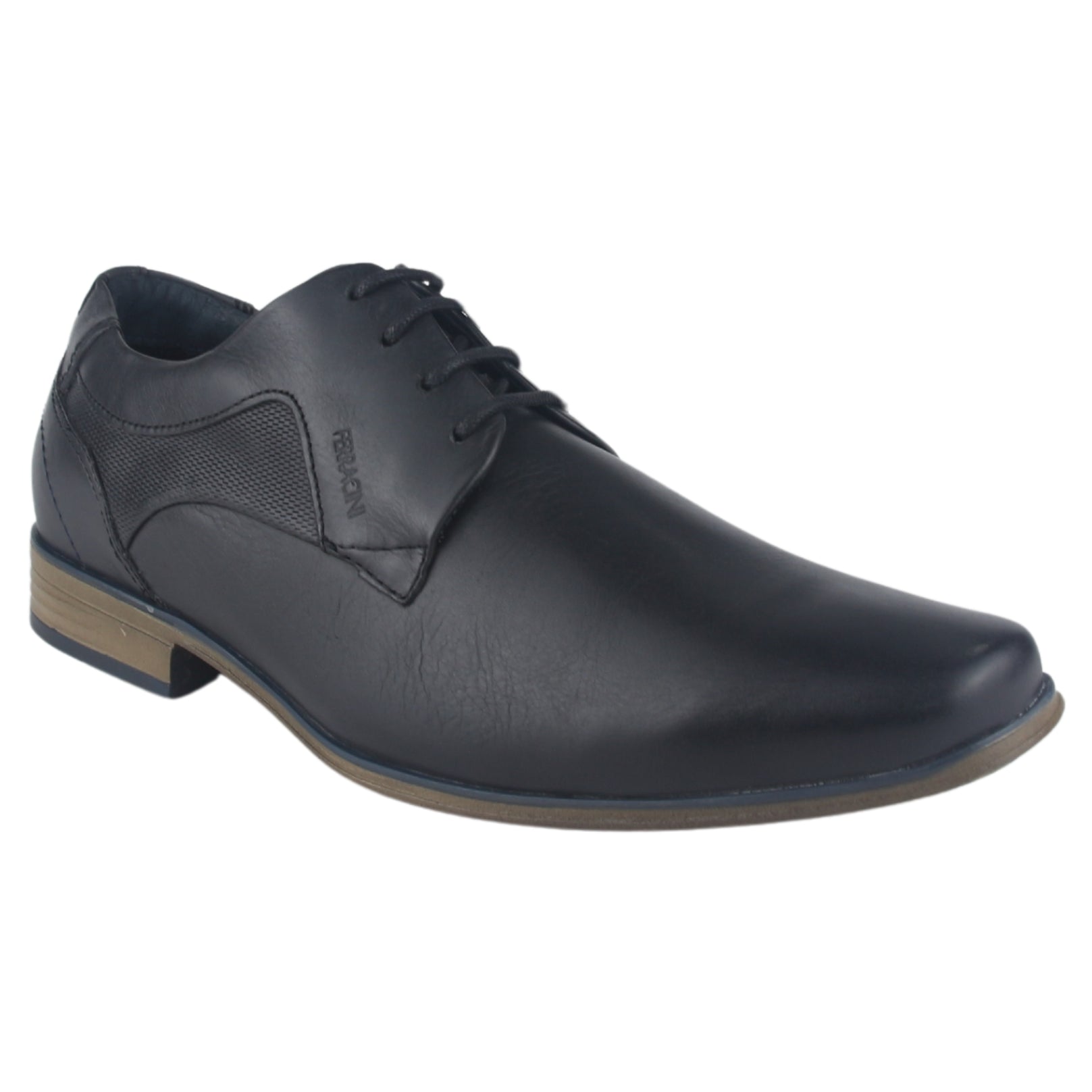 Zapato Ferracini Hombre 6067 Derby Negro Matte Casual